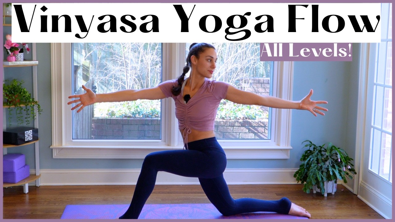 FUN Full Body Yoga Class - YouTube