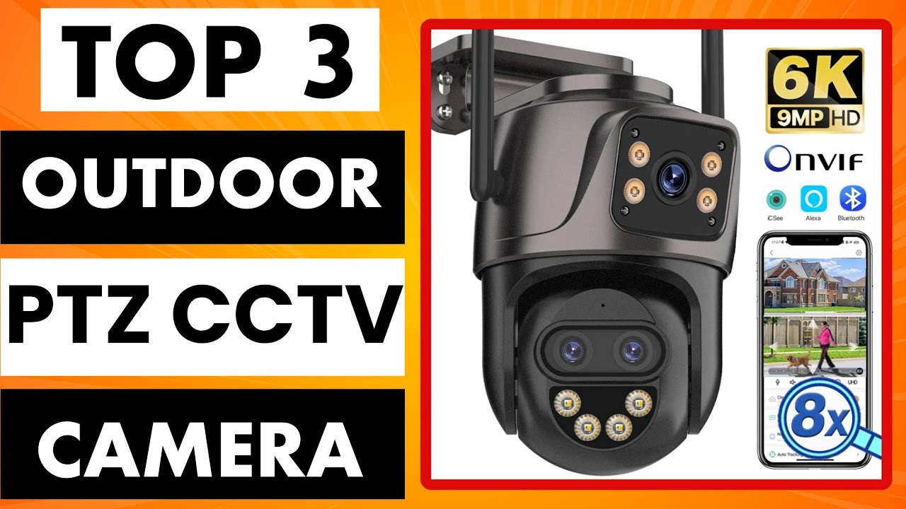 Top 3 Best Outdoor PTZ CCTV Camera in 2025 - YouTube