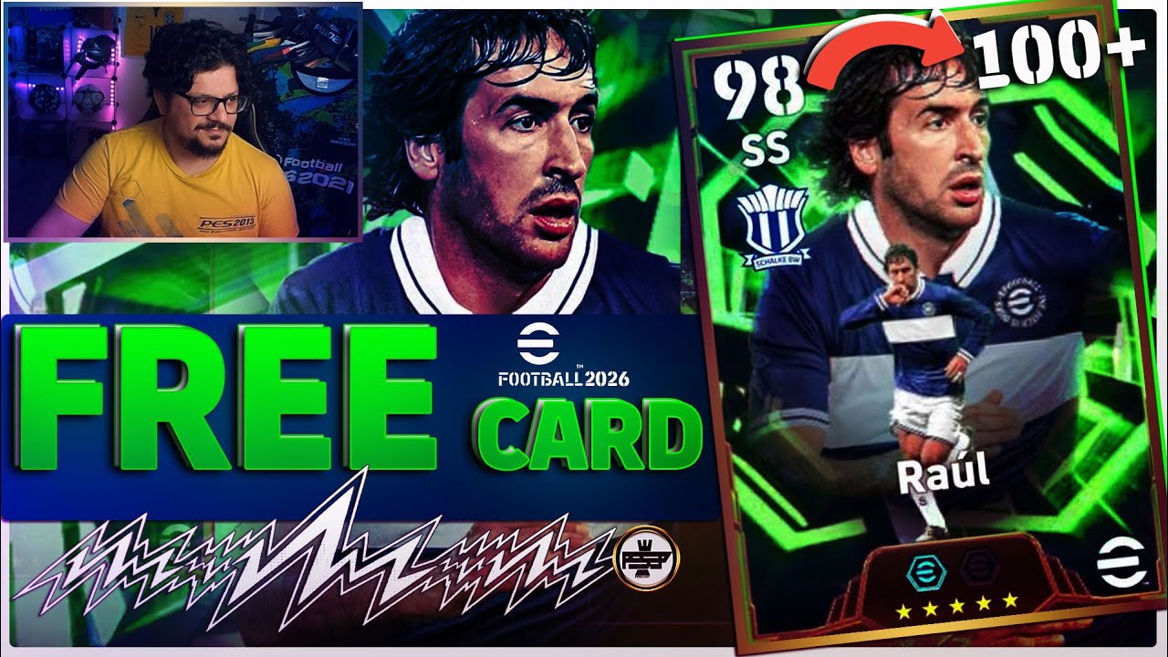eFootball 2026 Free card RAUL - YouTube