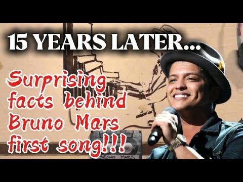 15 YEARS LATER… The Truth Behind Bruno Mars’ First Hit Will SHOCK You ...