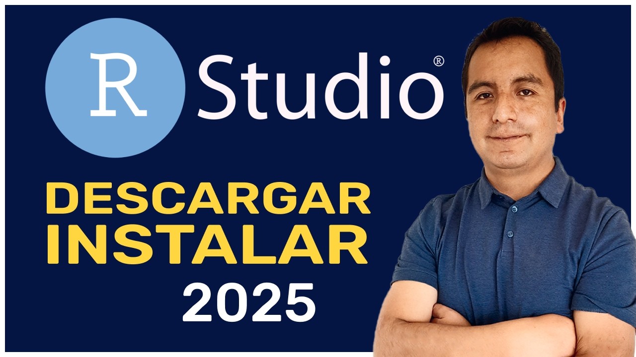 ®💻 Como DESCARGAR e INSTALAR RStudio en menos de 4 minutos - Tutorial en Español - 2025 - YouTube