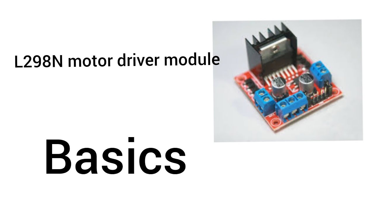 L298N module basics - YouTube