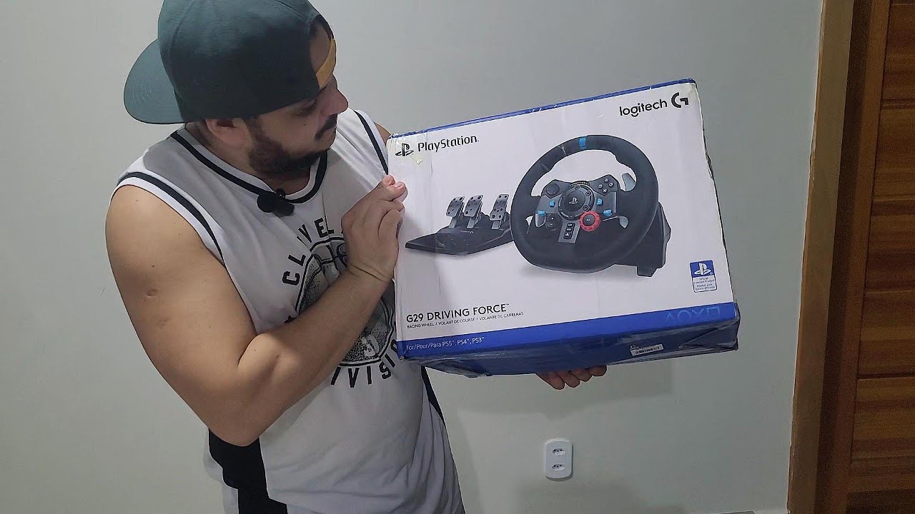 Unboxing do volante LOGITECH G929 - YouTube