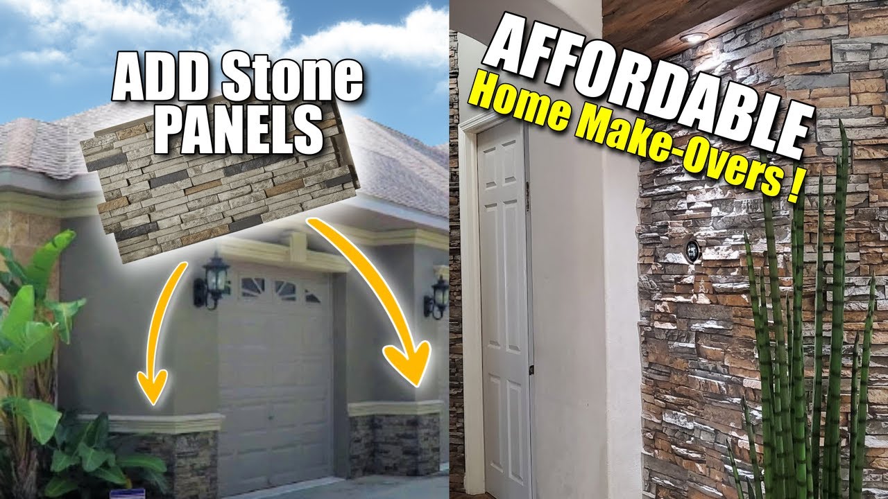 FAUX STONE PANELS . . . LOOK REAL! An Overview of 3 Small Projects ...