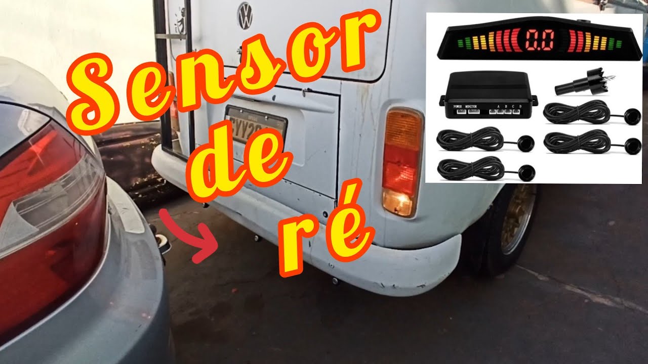 COMO INSTALAR SENSOR DE RÉ NA KOMBI - YouTube