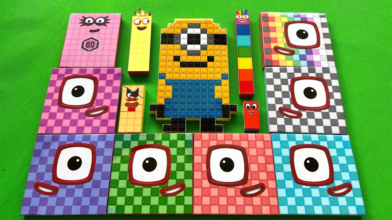 Looking for Numberblocks Puzzle Tetris NEW 830 & Minion Space ASMR ...