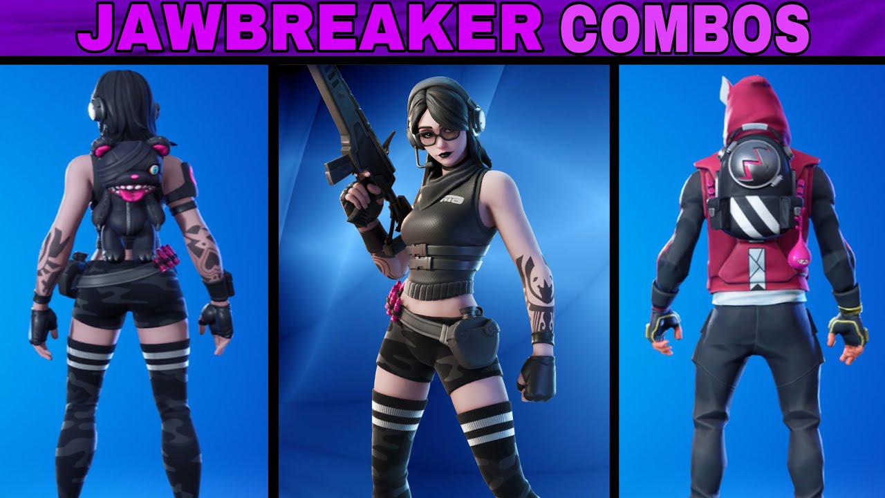 BEST JAWBREAKER COMBOS IN FORTNITE | Jawbreaker Outfit Overview ...