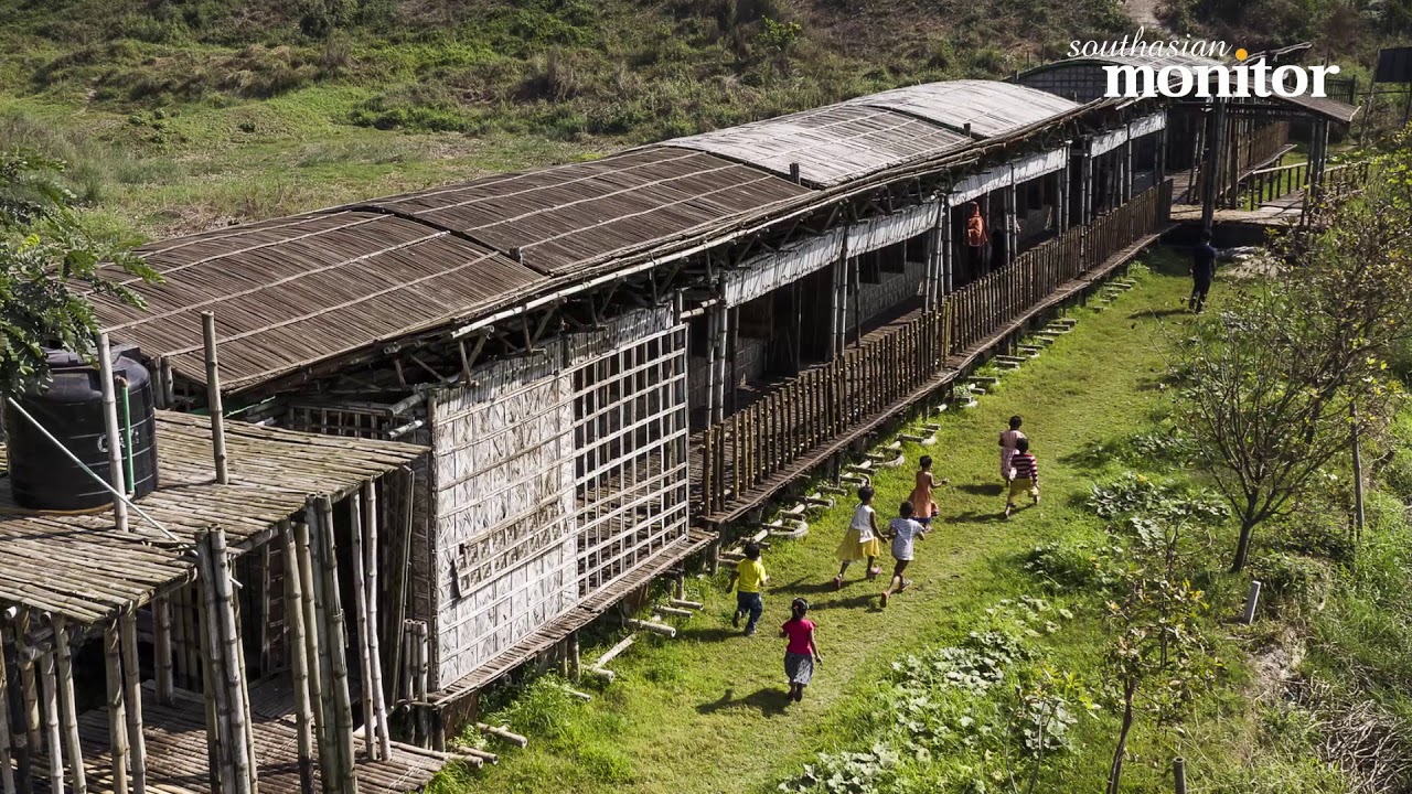 Arcadia School: An amphibian structure in deltaic land - YouTube
