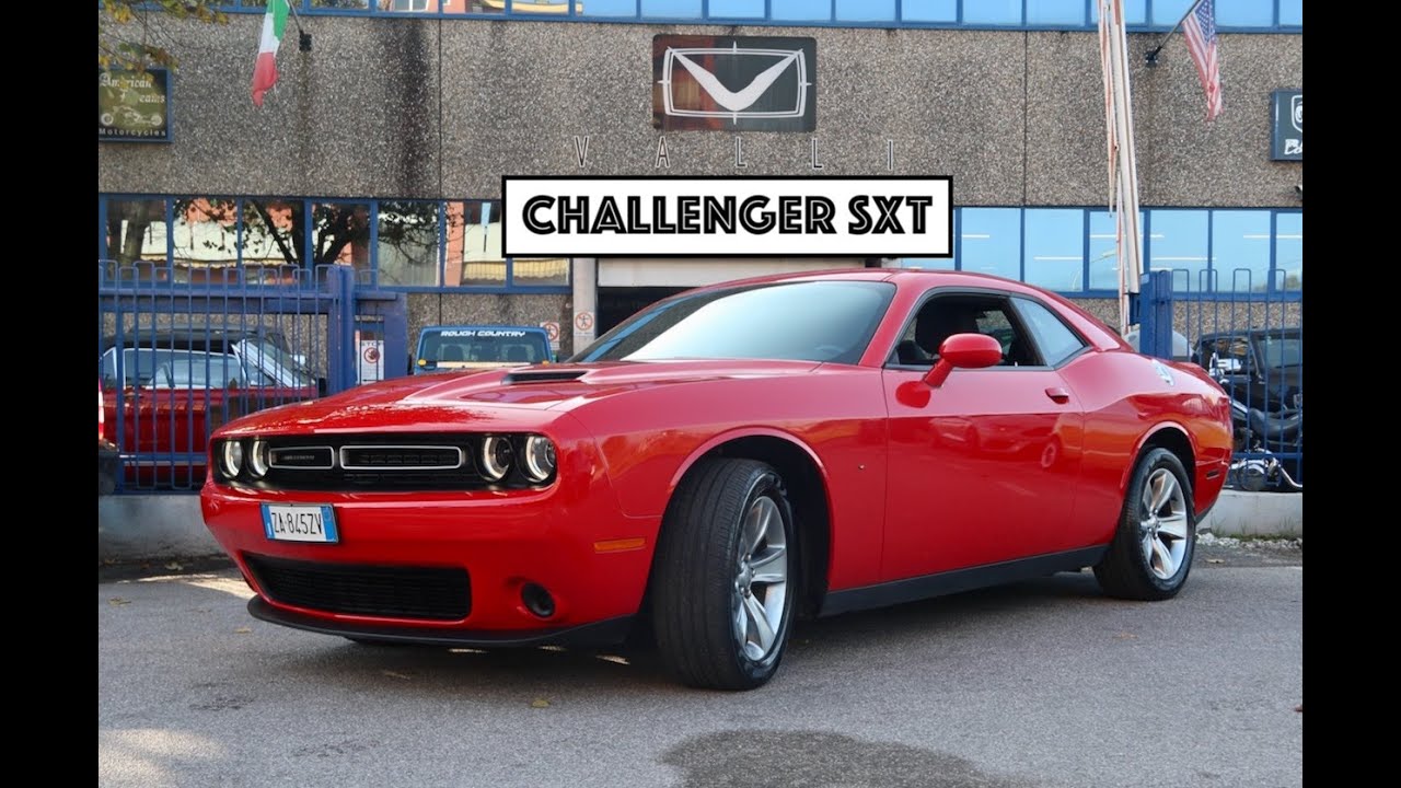2020 Challenger SXT: non è un'alternativa al V8 ma ad un'auto europea ...