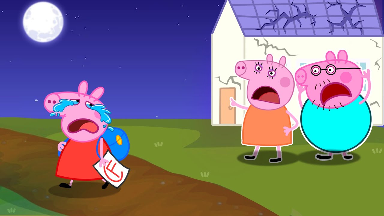 Peppa Pig: Life Begins When Dad Abandons Her 😭😭😭 | Peppa Pig Animation ...