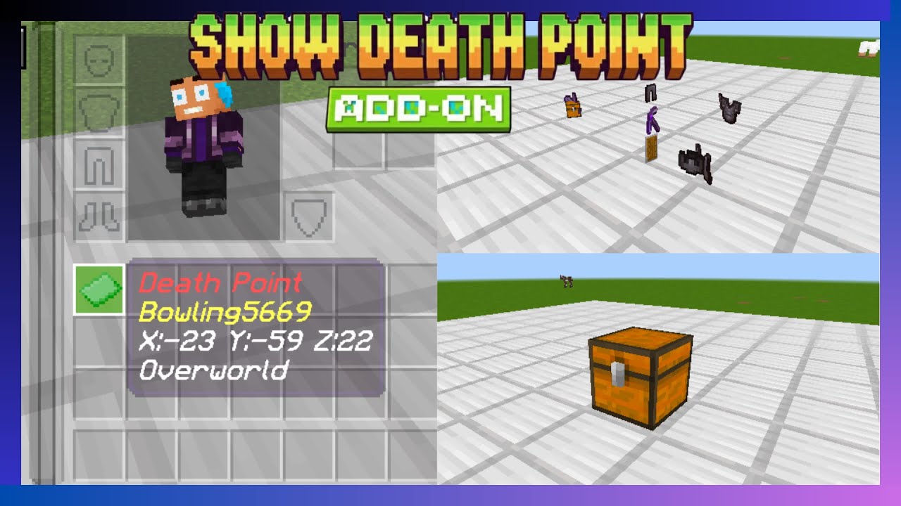 แจก Addon Show Death Point | บอกพิกัดที่ตาย - YouTube