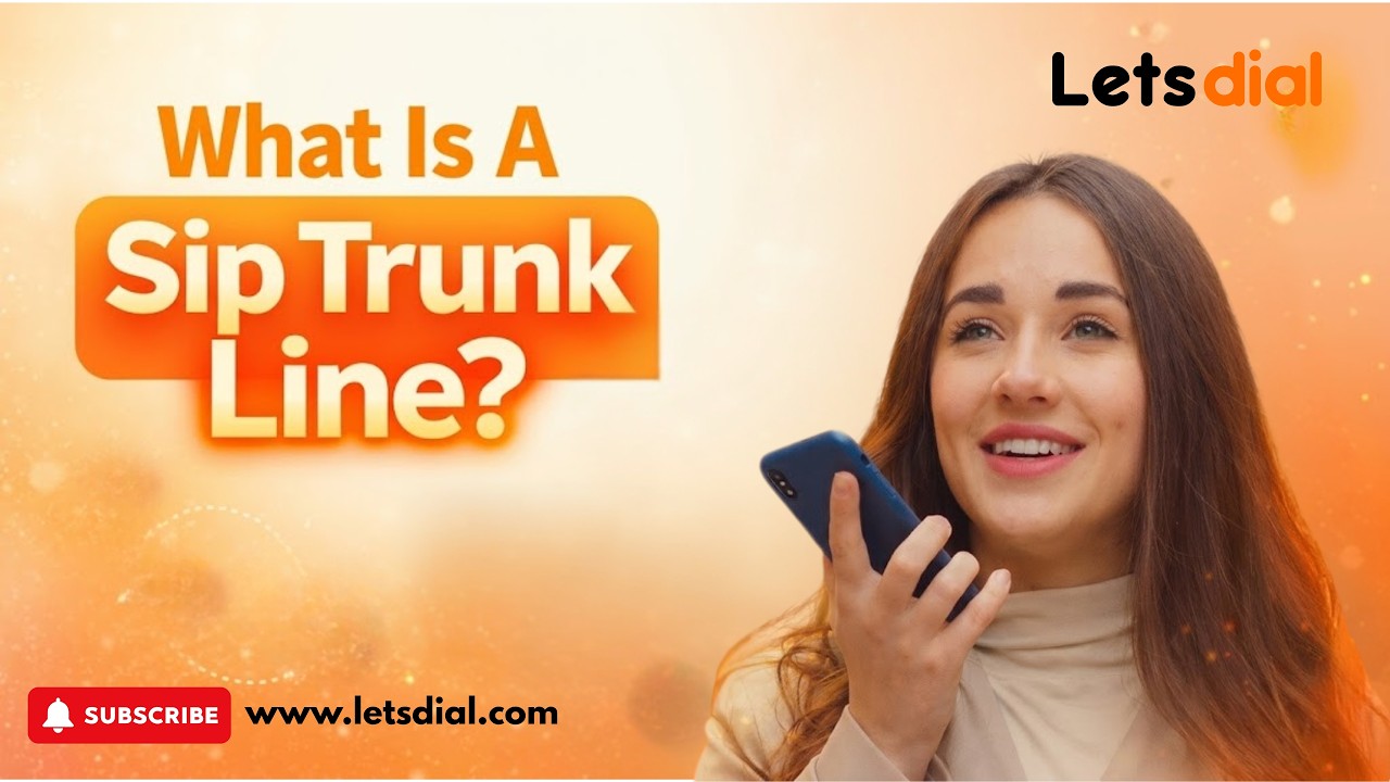 What Is A Sip Trunk Line l Letsdial - YouTube
