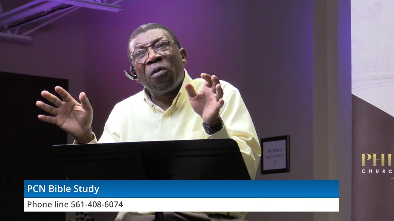 Bible study with Pastor Jean Emmanuel Philogene - YouTube