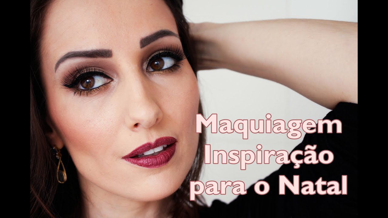 Maquiagem para o Natal - YouTube