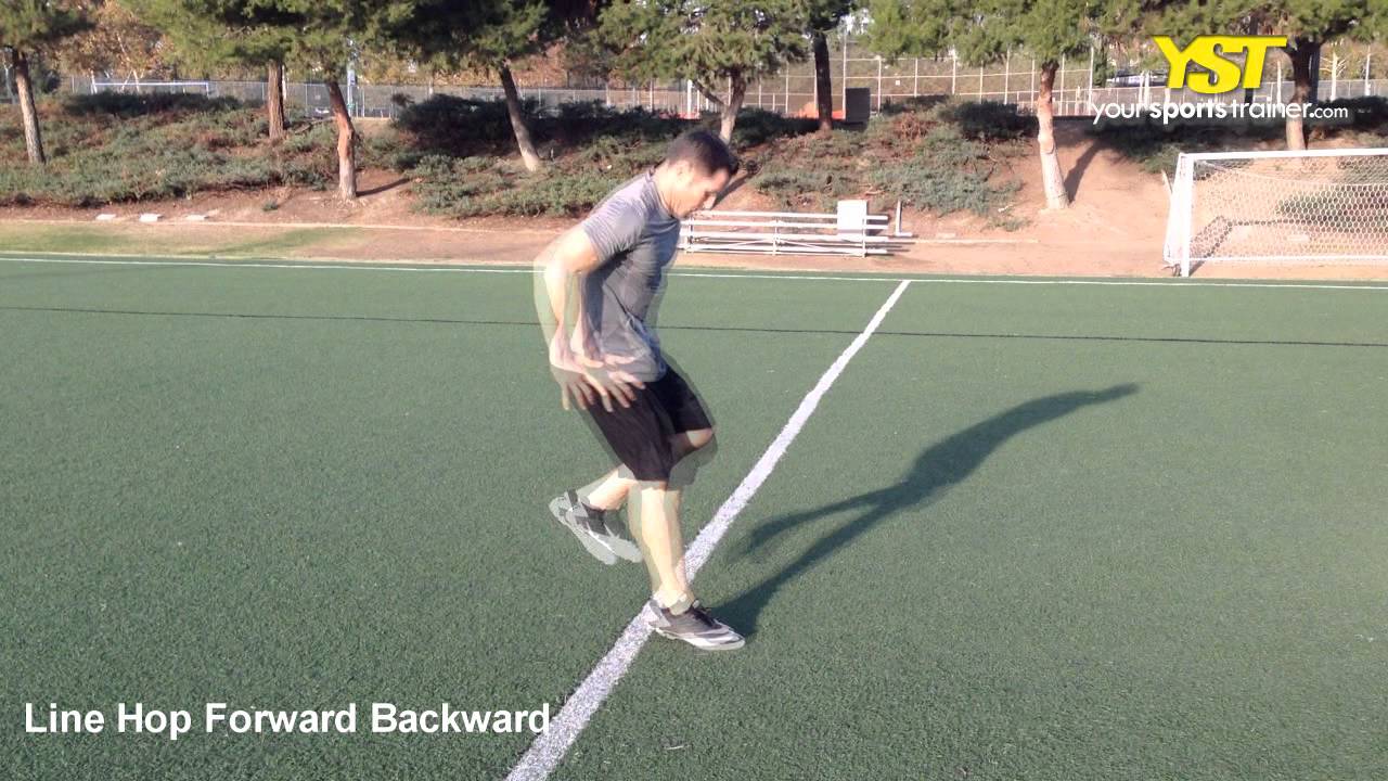 Line Hop Forward Backward - YouTube