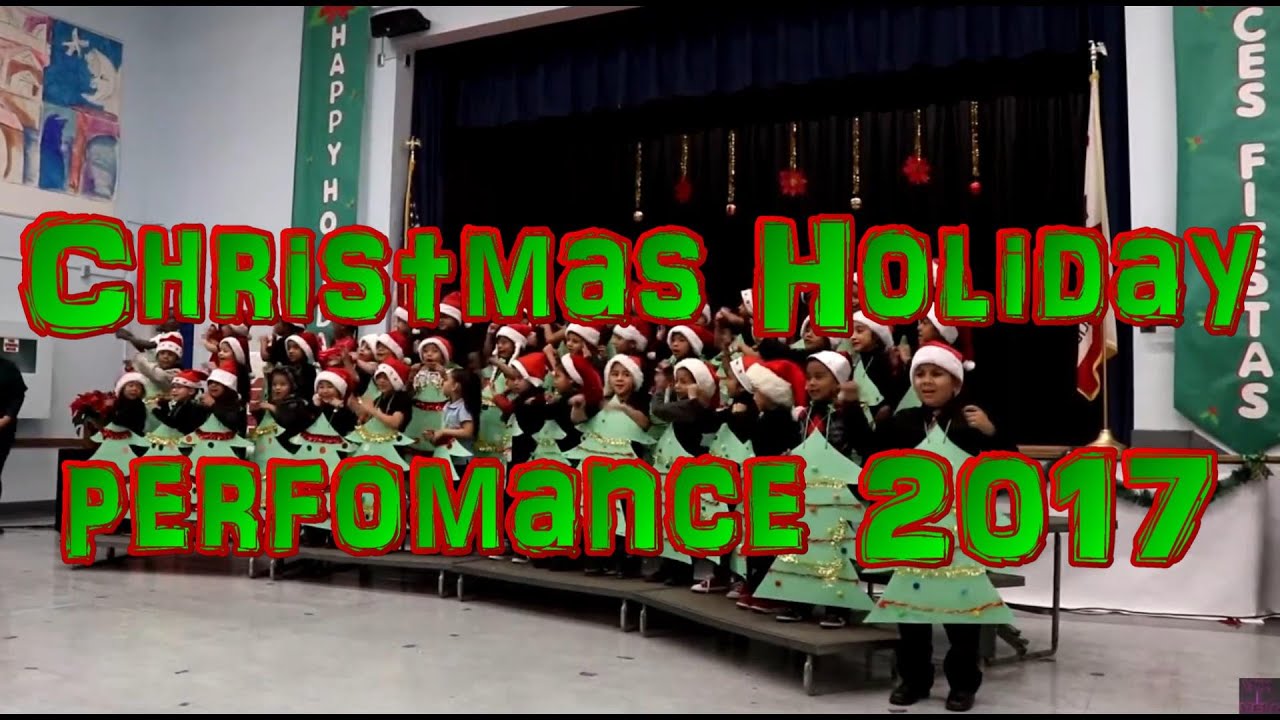 Nevin Ave Elementary Winter Holiday Performances 2017 - YouTube
