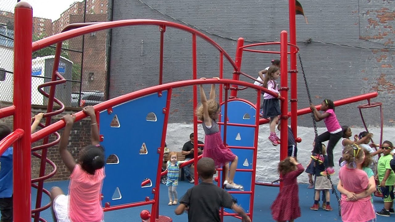Tccs Playground Ribbon Cutting Ceremony Youtube