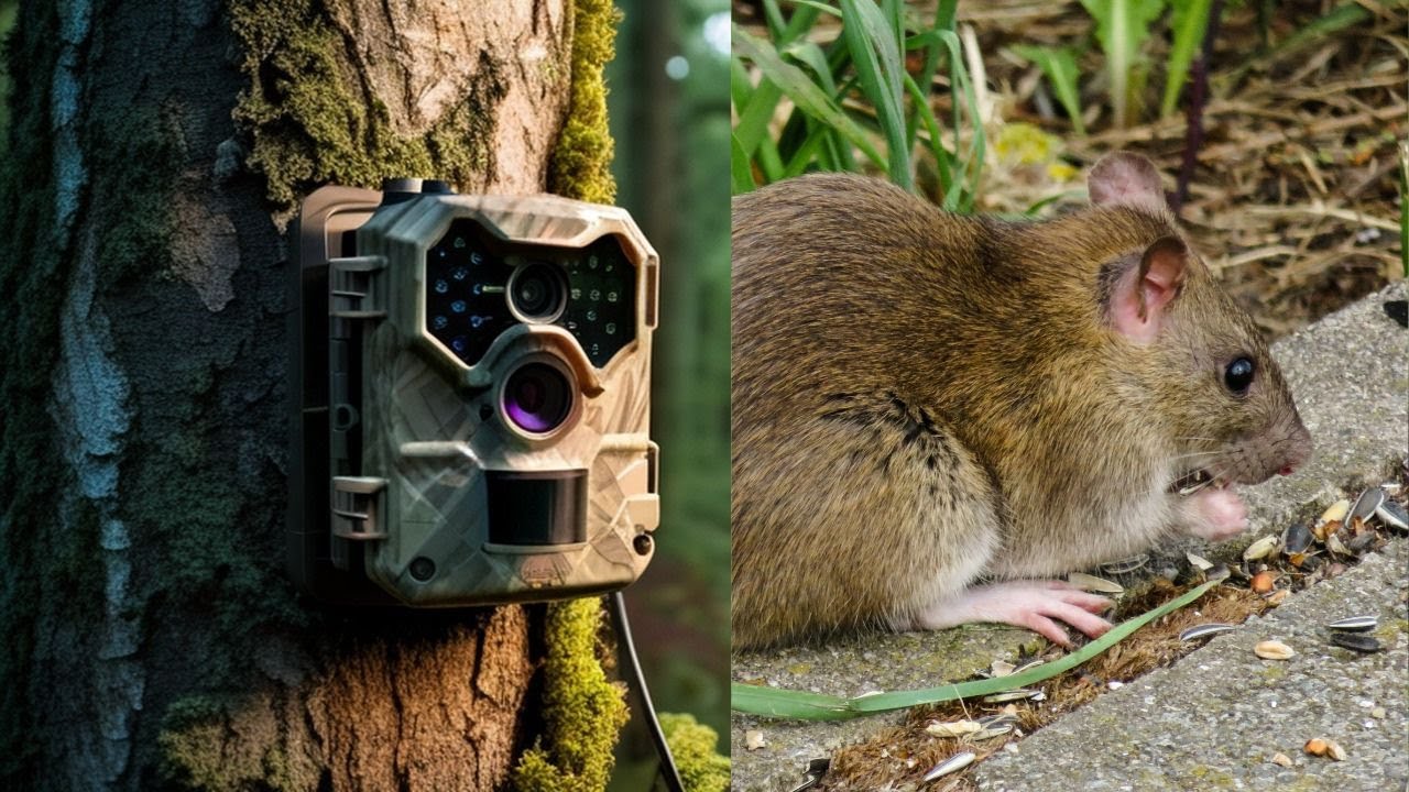 iZEEKER Trail Cam Rat Catching Review - YouTube