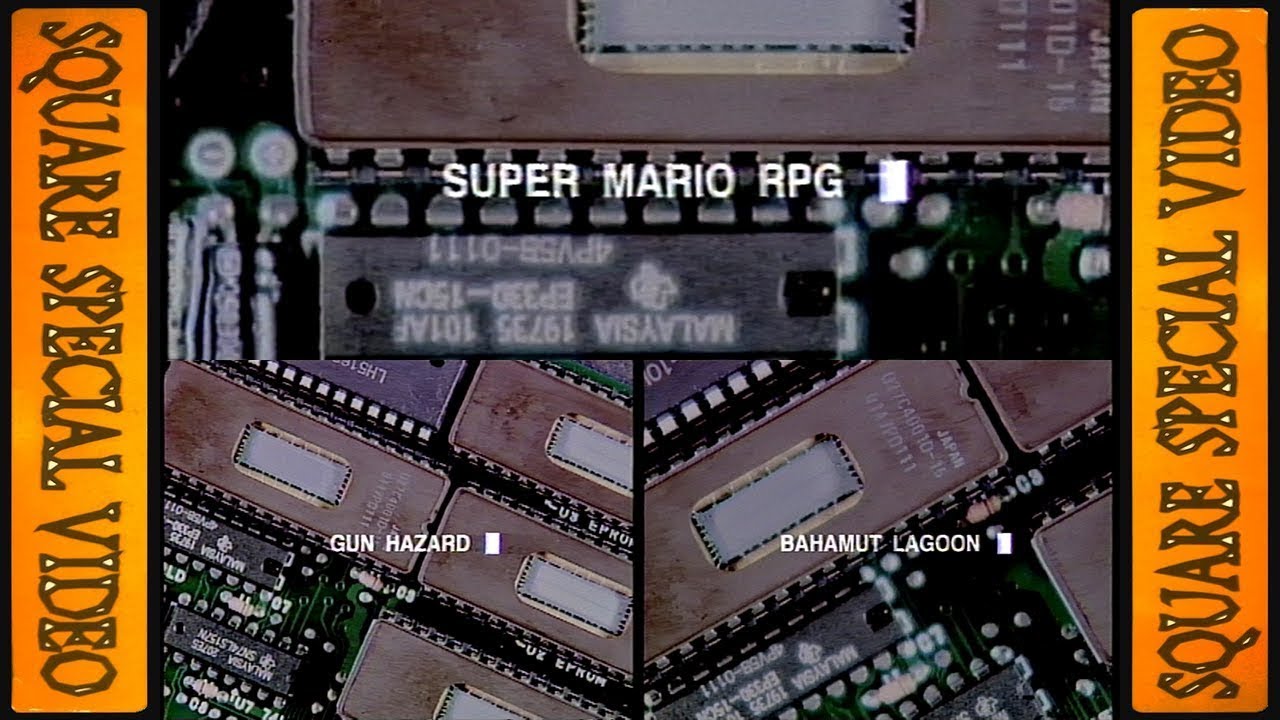 [VHS] SQUARE SPECIAL VIDEO: Super Mario RPG / Bahamut Lagoon / Front ...