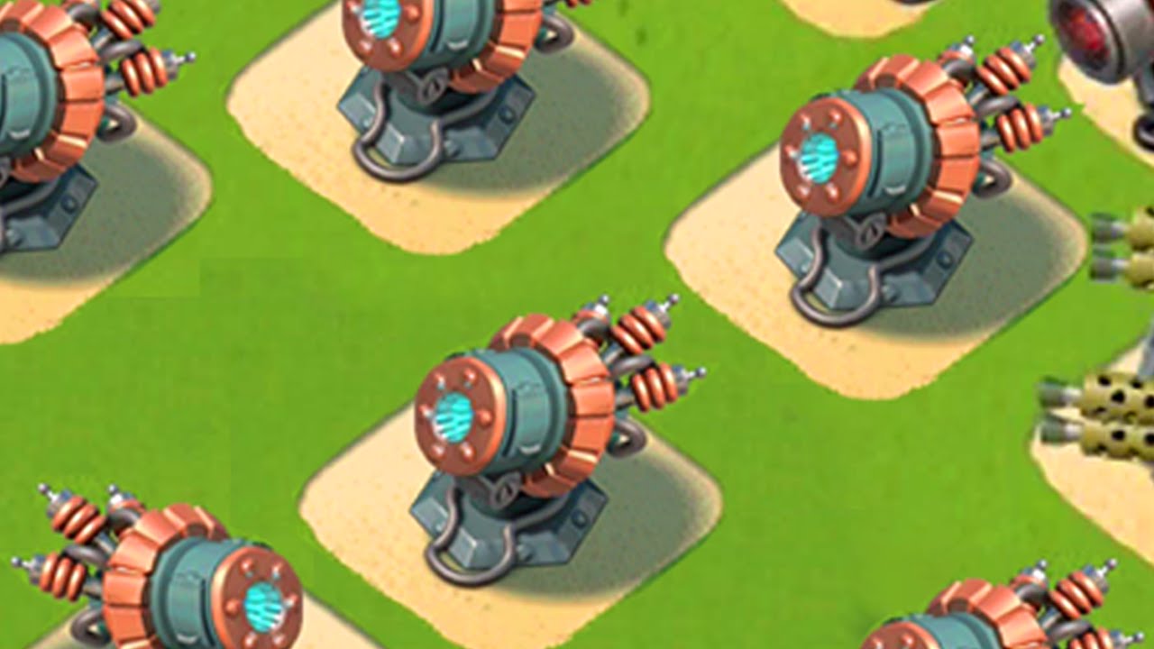 Boom Beach HQ 21 FULLY MAXED SPEED BUILD DESIGN!! (Maxed Defense Speed ...