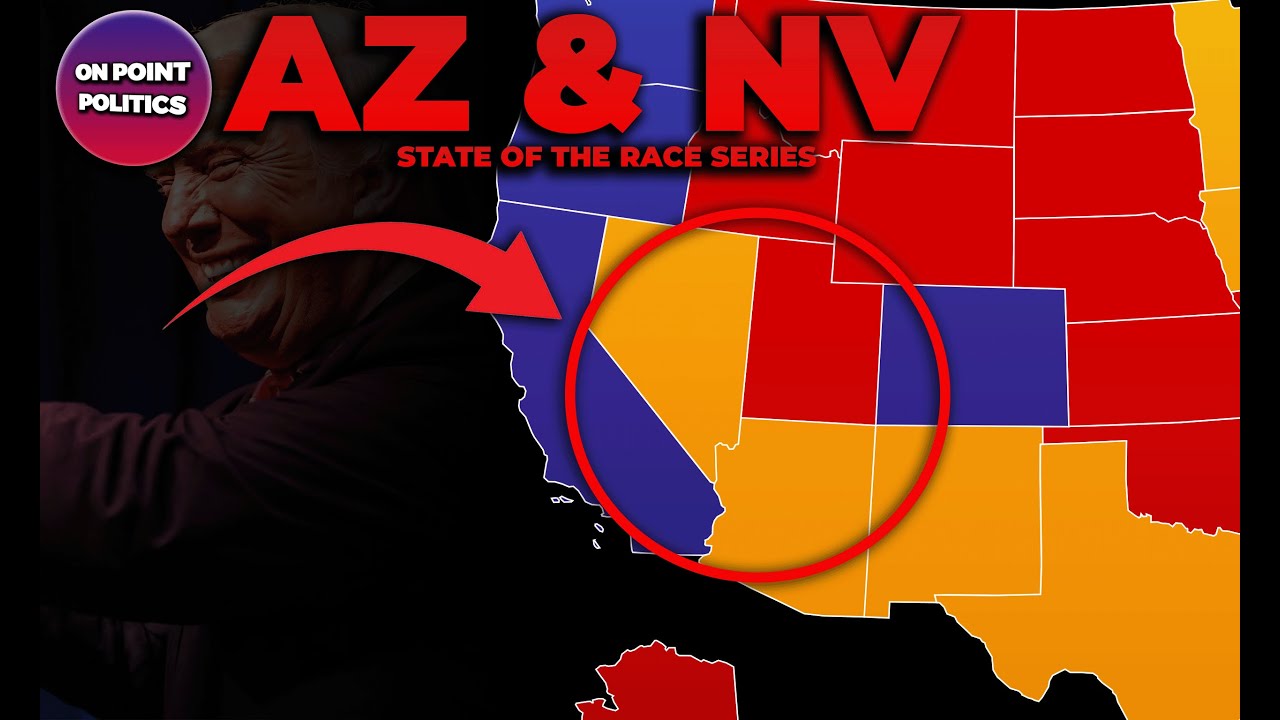 WHO WILL WIN ARIZONA AND NEVADA IN 2024? (2024 Map Projection) - YouTube