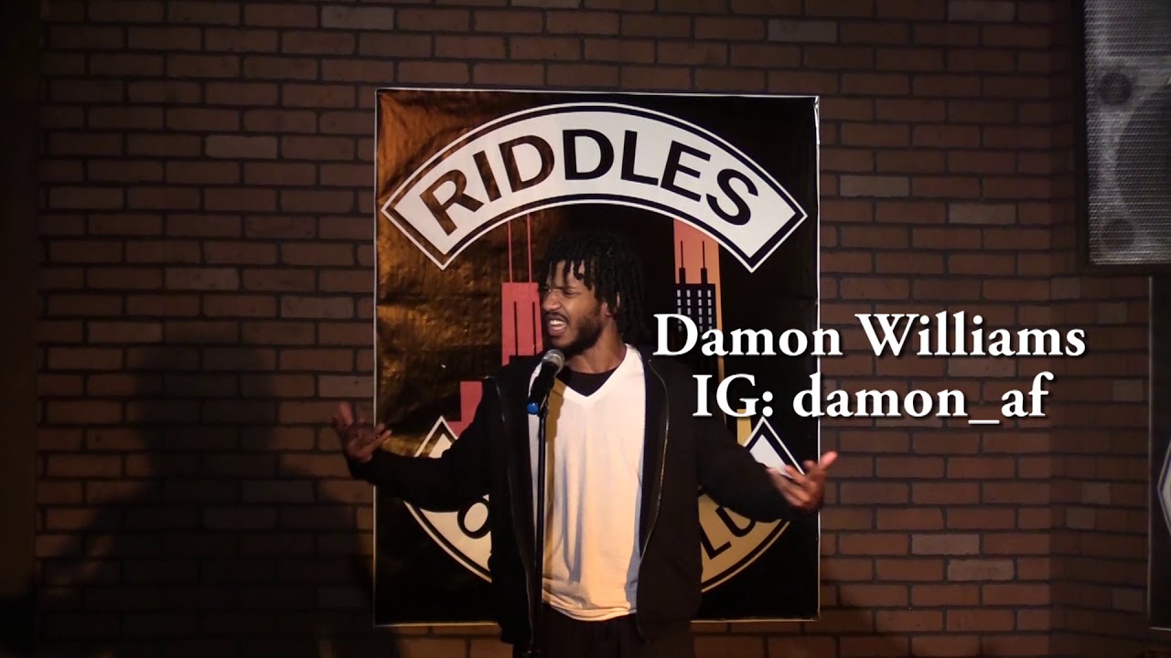 Damon Williams performs for his father Damon Williams at Riddles for ...