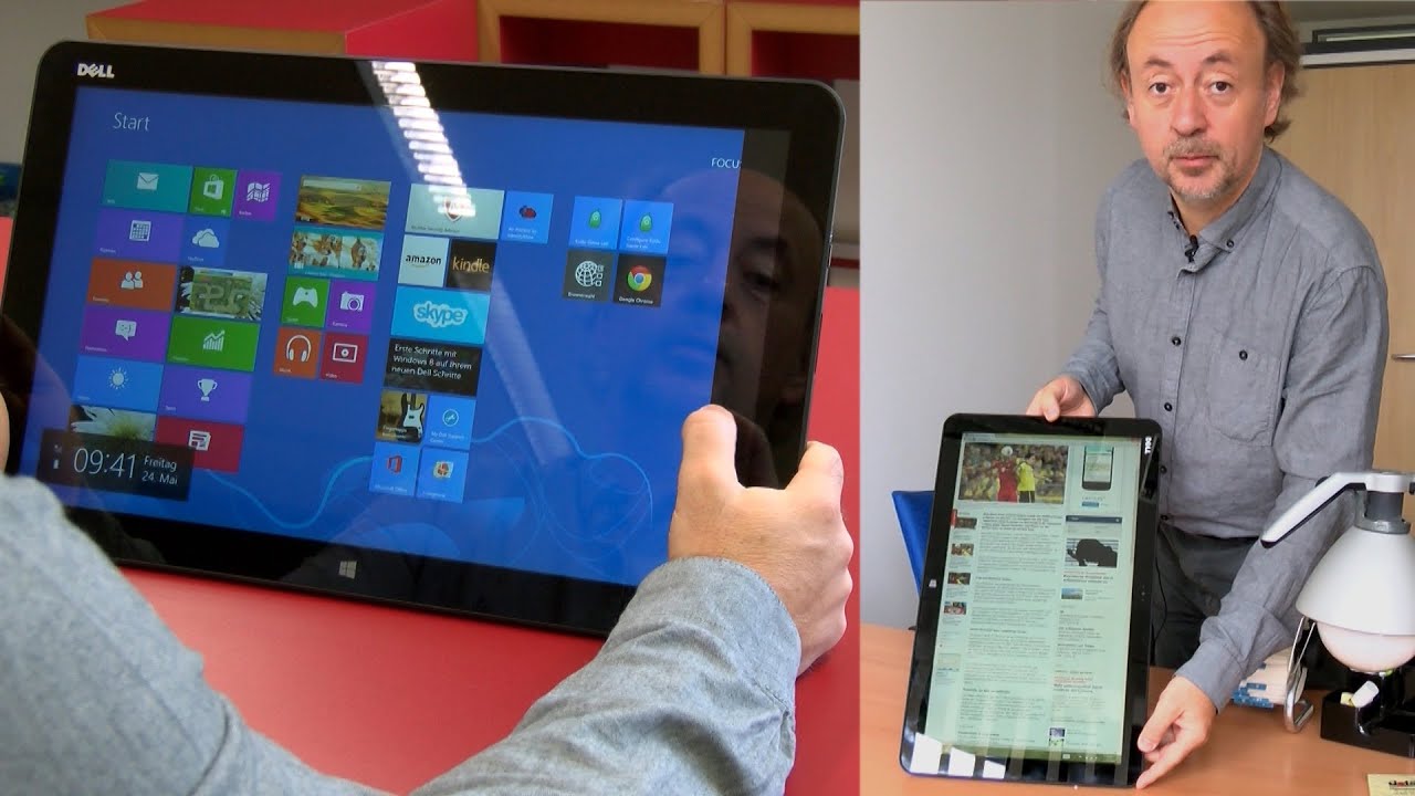 Monster-Tablet mit 18-Zoll-Display - Dell XPS 18 - YouTube