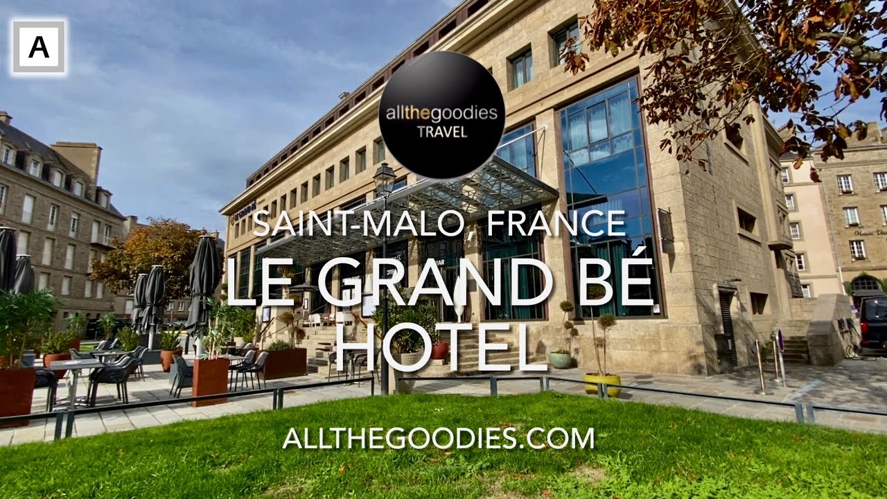Le Grand Bé Hotel in Saint-Malo, France | Allthegoodies.com - YouTube