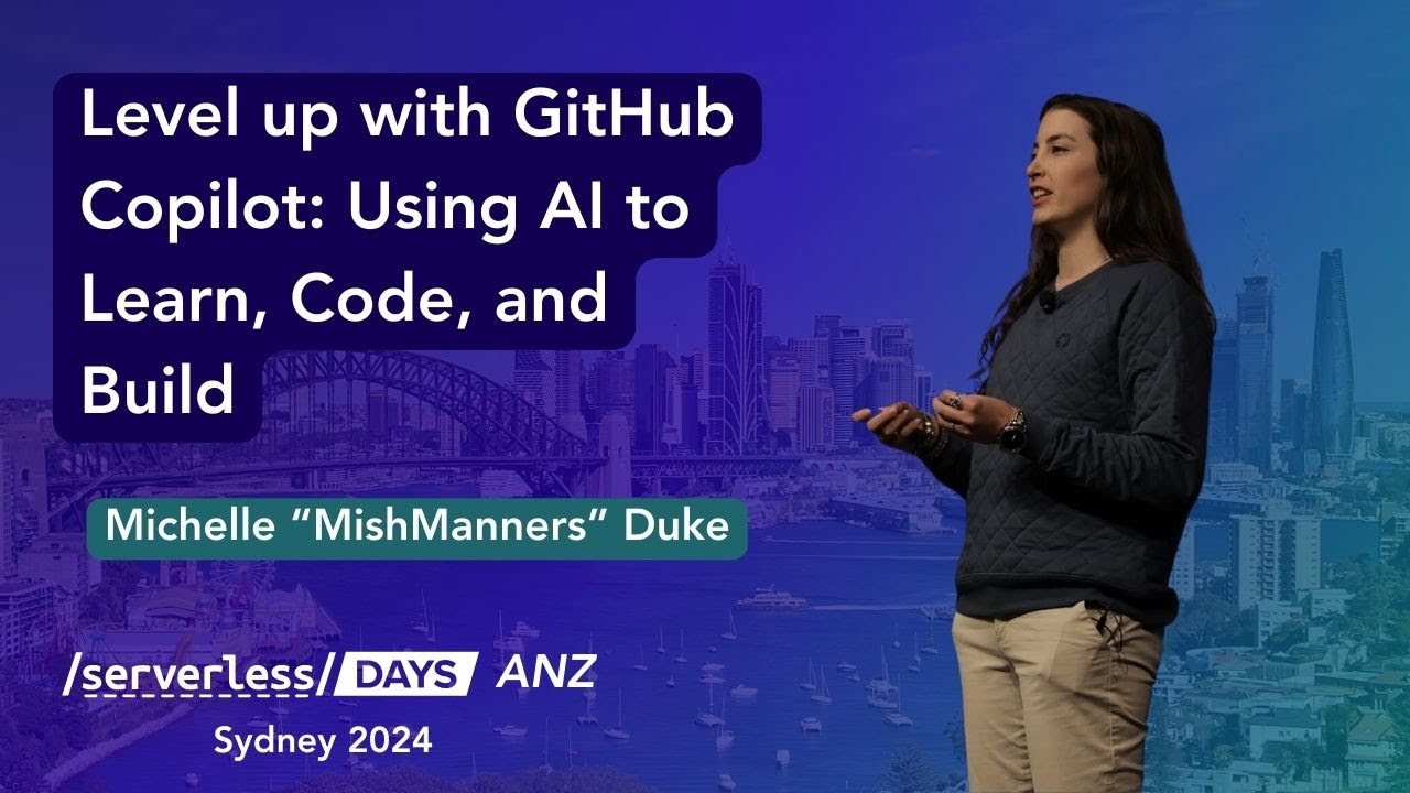 Level up with GitHub Copilot (Michelle "MishManners" Duke) - SLSDays ANZ 2024 - YouTube
