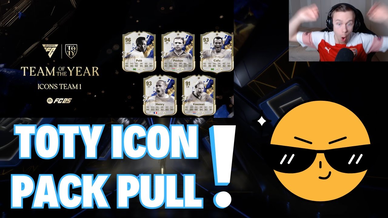 MY FIRST TOTY PACK PULL! 🤯 FC25 ULTIMATE TEAM - YouTube