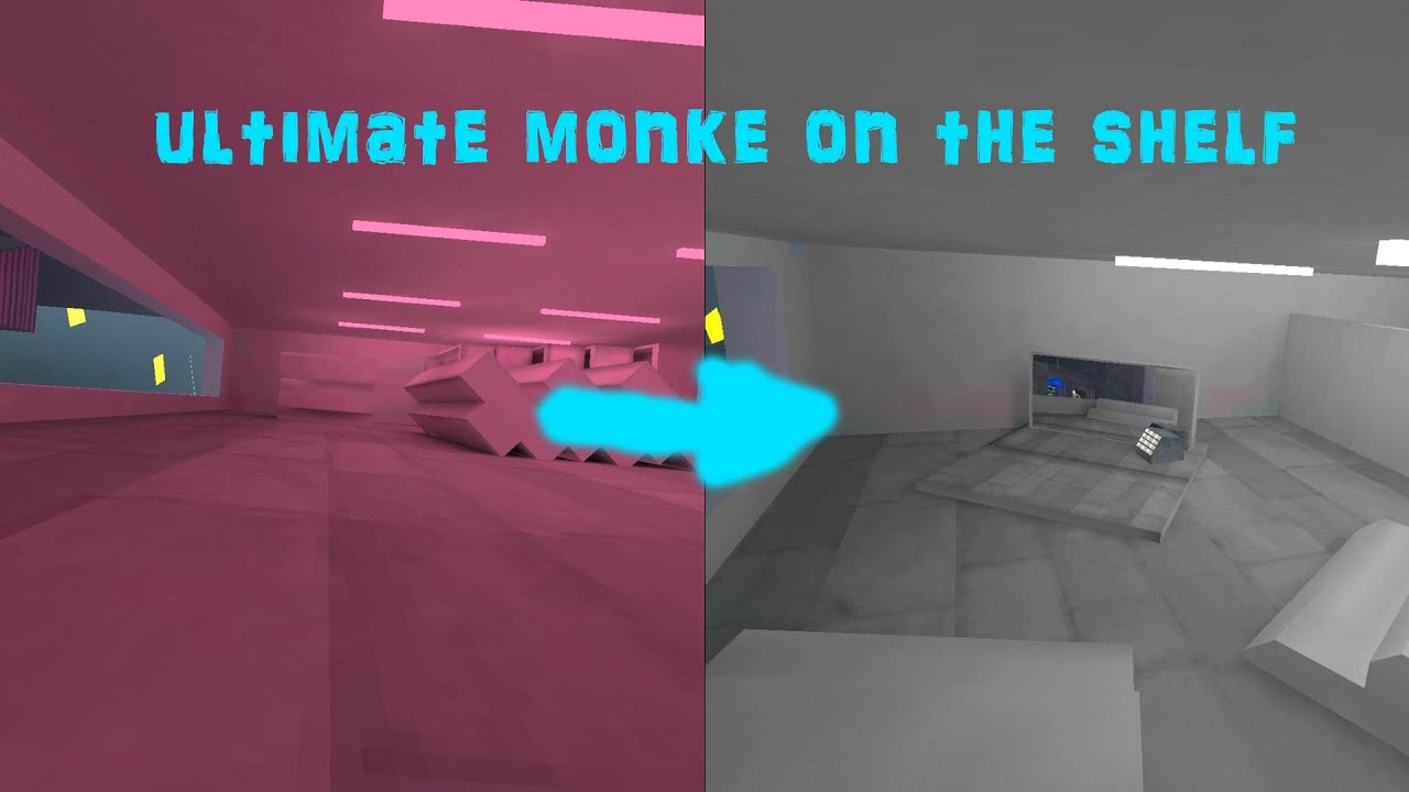 Ultimate monkey on the shelf - YouTube