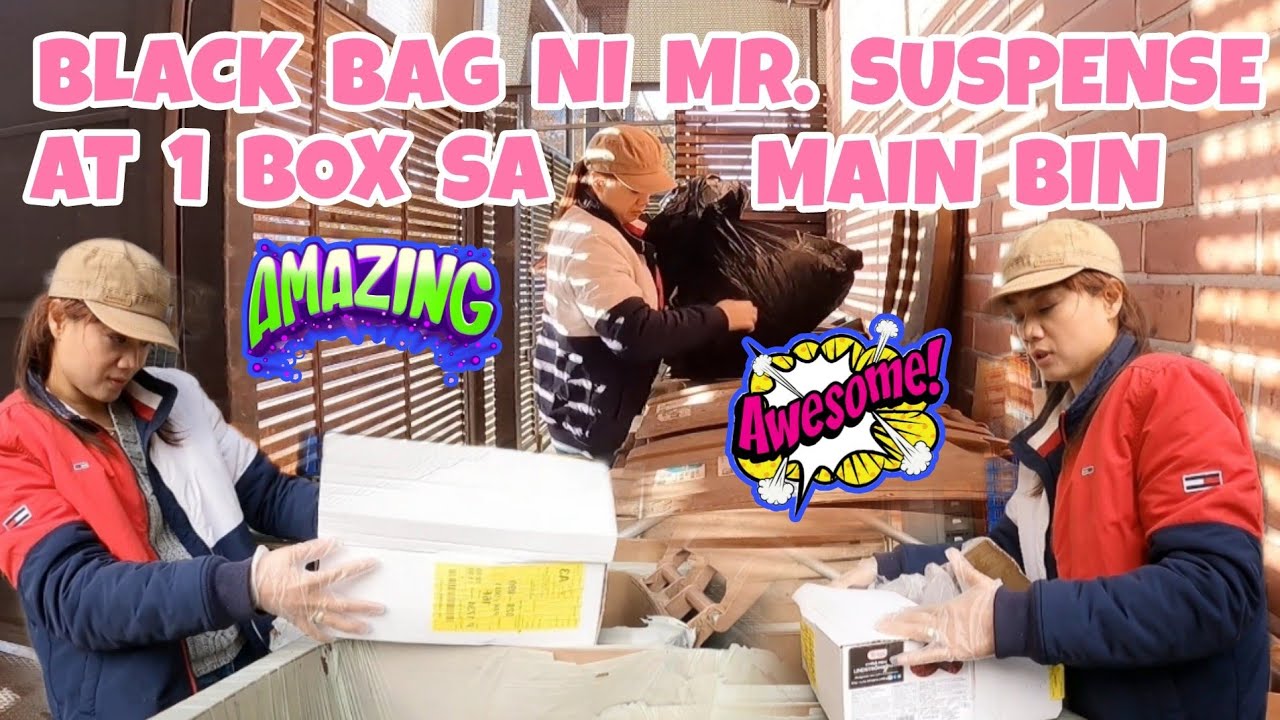 ISANG KAHON AT ISANG BAG ANG NADALI | DUMPSTER DIVING IN FINLAND | THAI ...