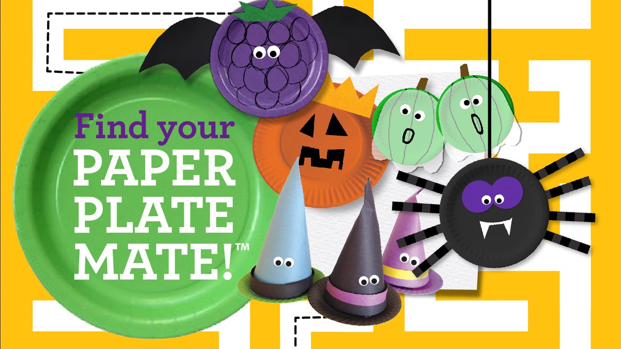 Can you find your Paper Plate Mate? - YouTube