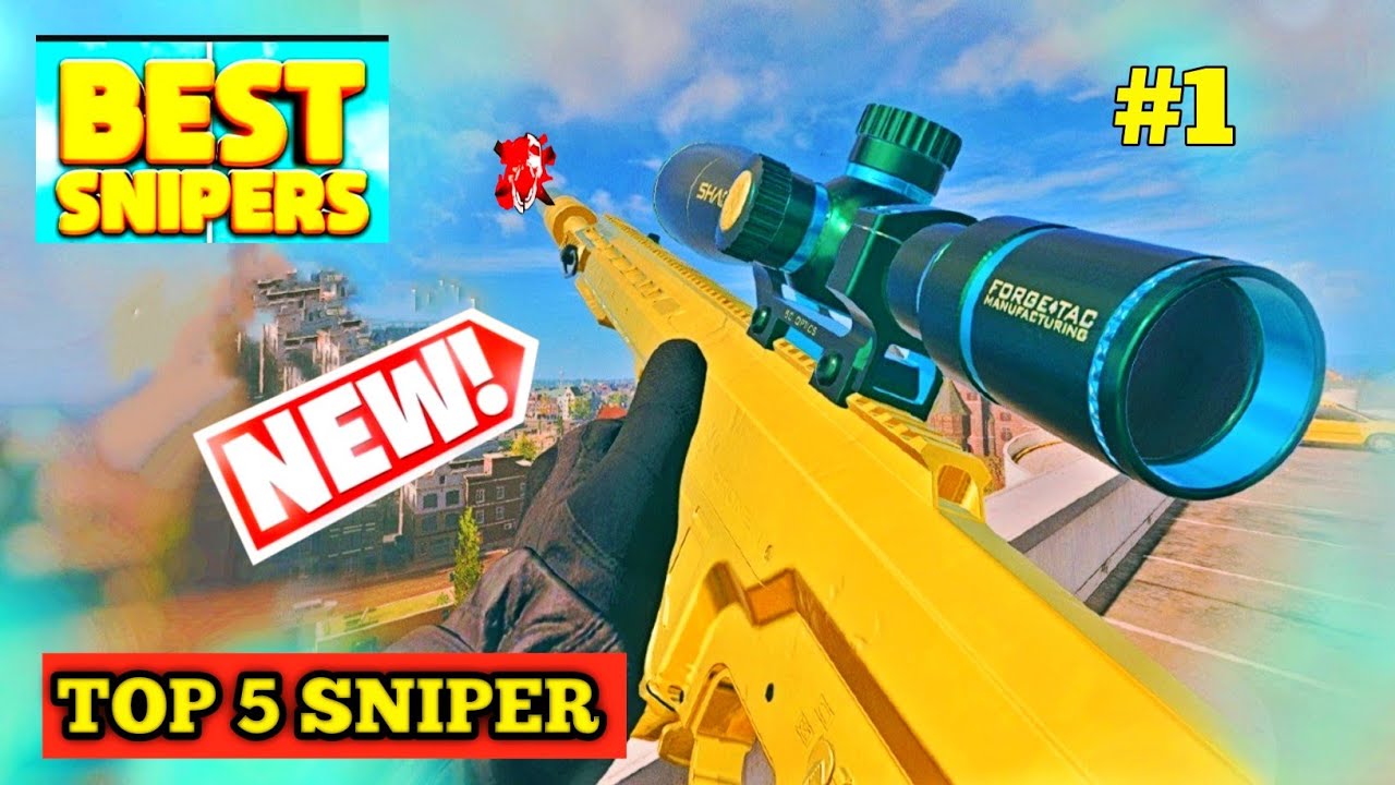 Top 5 Most Powerful Sniper Rifles in CODM You Must Use! Best Snipers in ...