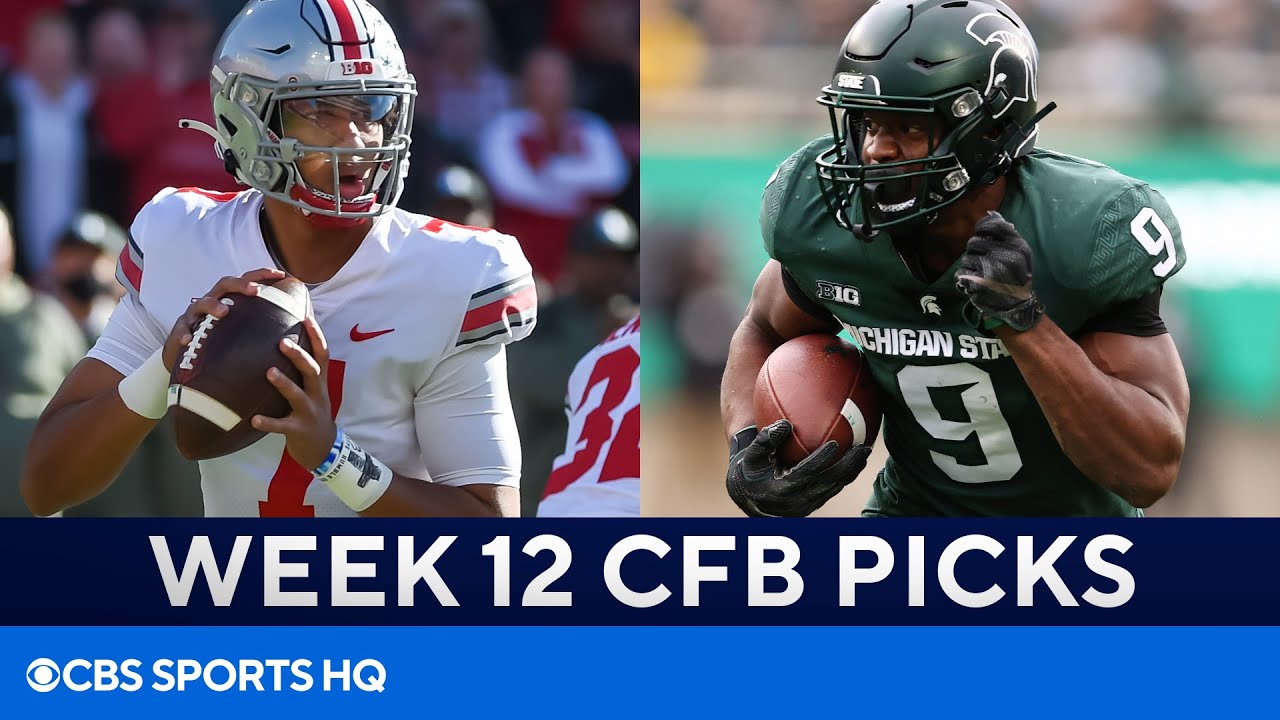 Week 12 CFB Picks: Michigan State vs Ohio State, Arkansas vs Alabama ...
