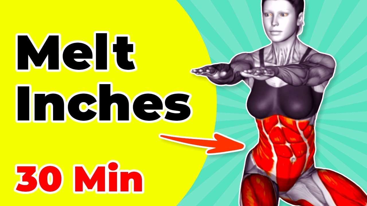 Do These Amazing Exercises And Watch The INCHES MELT AWAY - YouTube