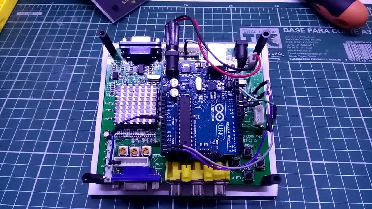 Parte 2: Adaptando uma GBS-8200 para uso do GBS-Control - YouTube