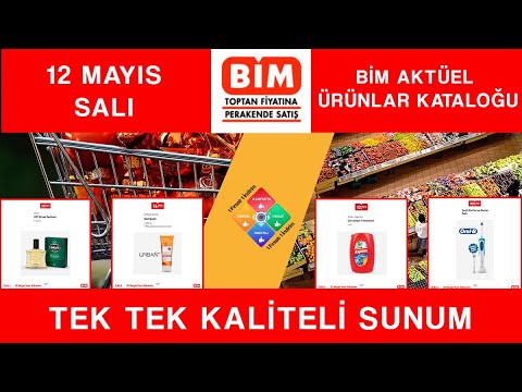 BİM 12 MAYIS 2020 - BİM AKTÜEL ÜRÜNLER - BİM Bu Hafta Neler Var