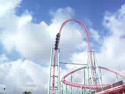 Xcelerator RollerCoaster Video - YouTube