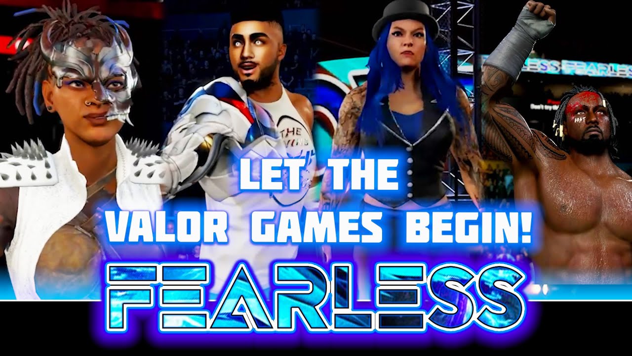 LET THE VALOR GAMES BEGIN! | EOV FEARLESS - WWE 2K23 Universe Mode - S1 ...