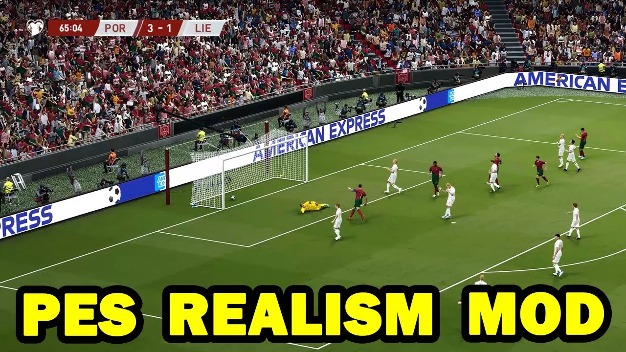 PES Highlights but they get increasingly REALISTIC - YouTube