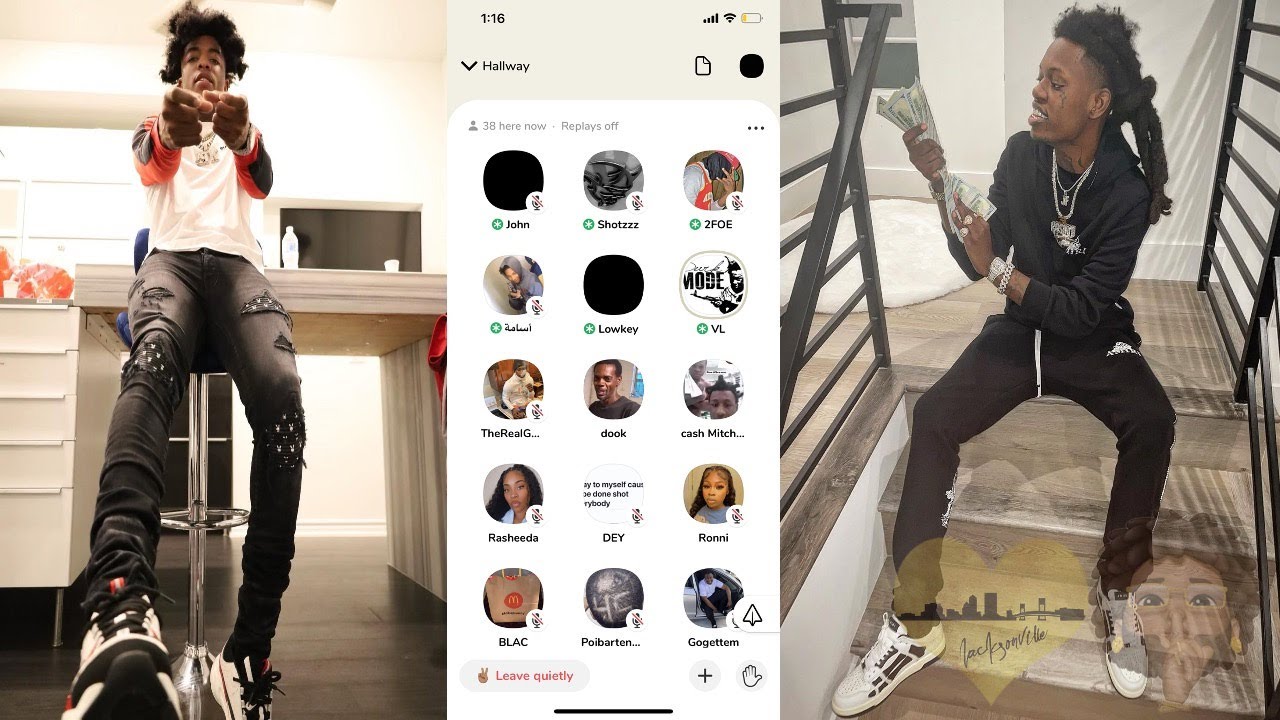 Yungeen Ace, Foolio, Tay Shotzz & Backstreet TK Clubhouse 😂 - YouTube