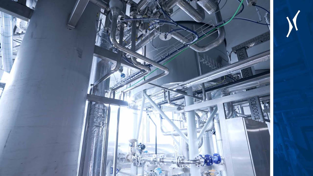 A new Steinecker process section at Lindemans Brewery in Belgium - YouTube