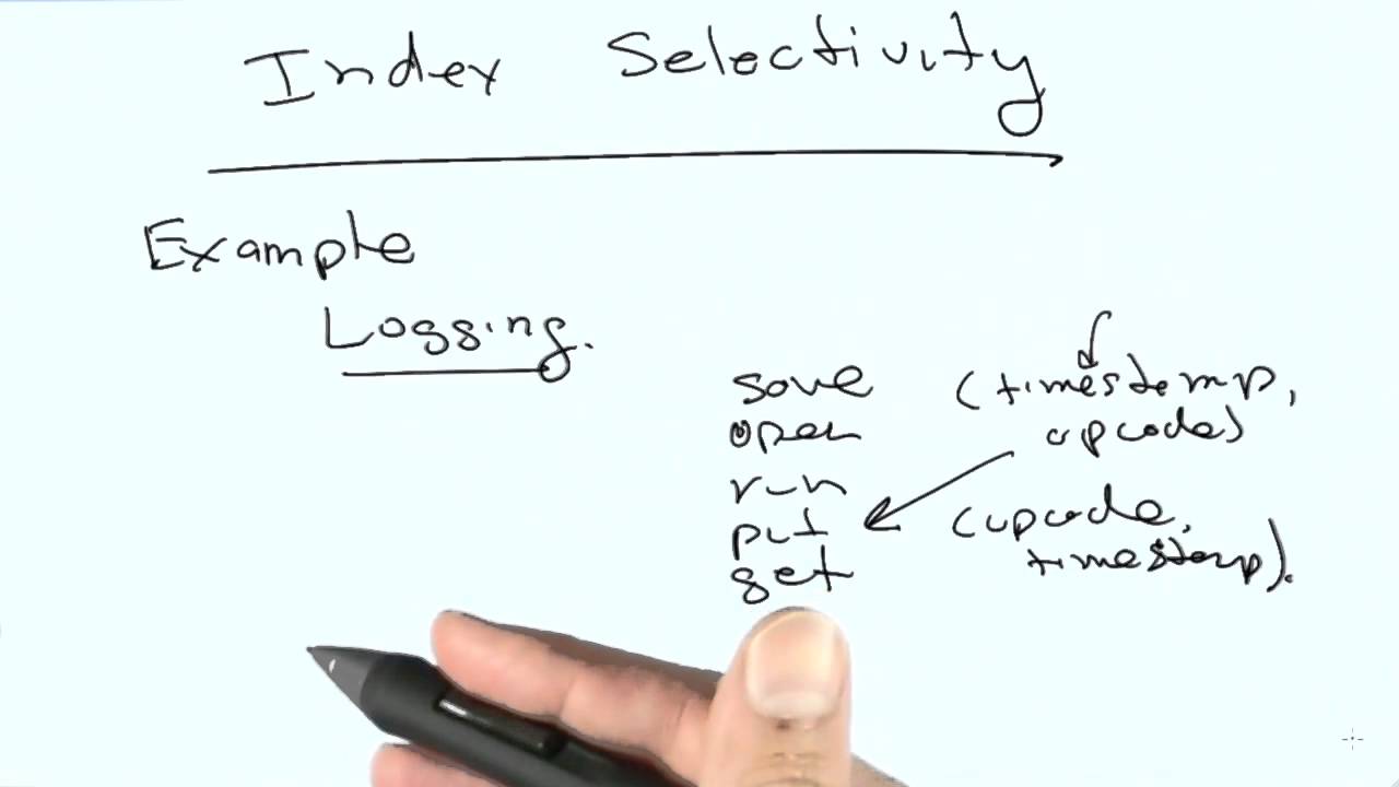 15 Index Selectivity - YouTube