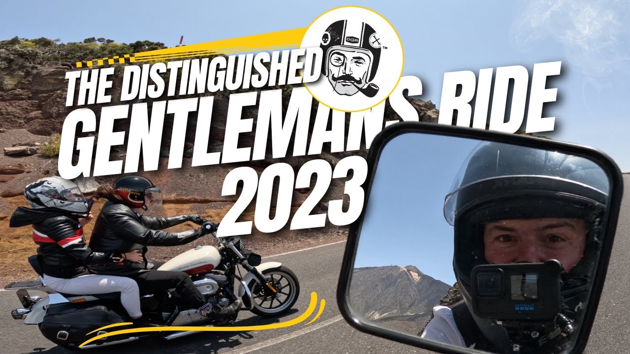🧐 The Distinguished Gentleman’s Ride 2023 Tenerife - La Laguna Teide ...