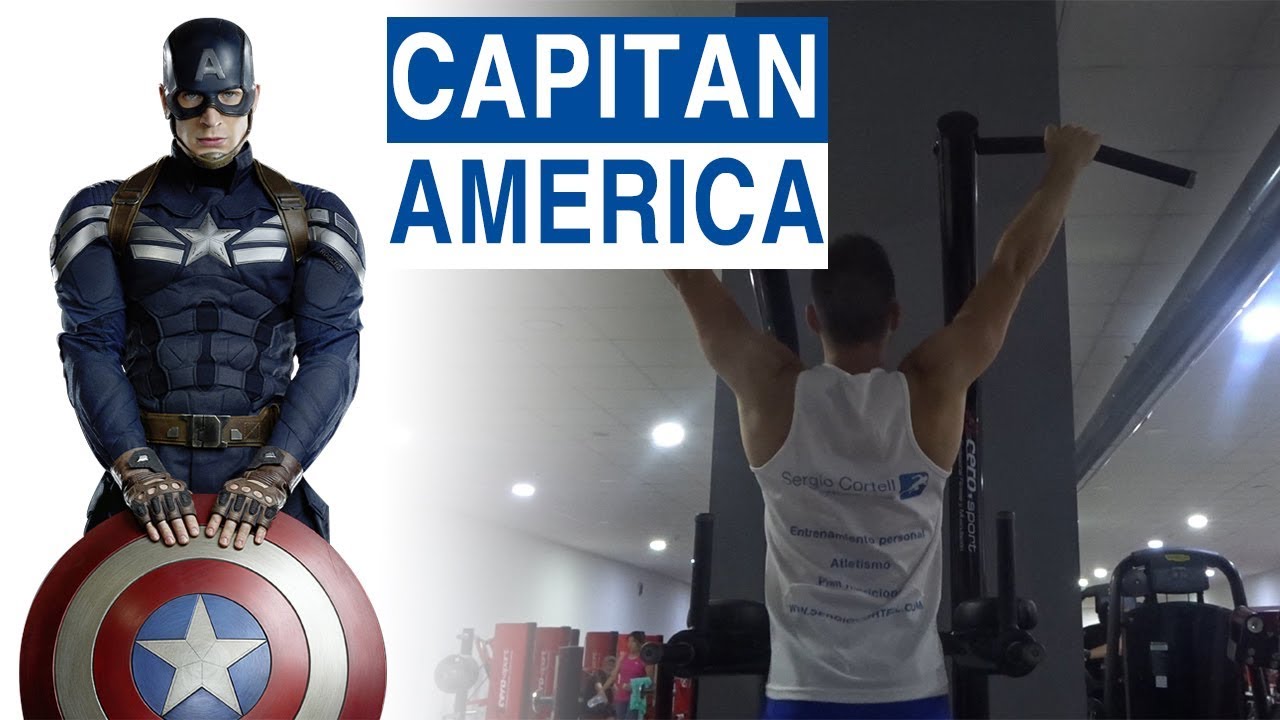 El ENTRENAMIENTO del CAPITÁN AMÉRICA - YouTube
