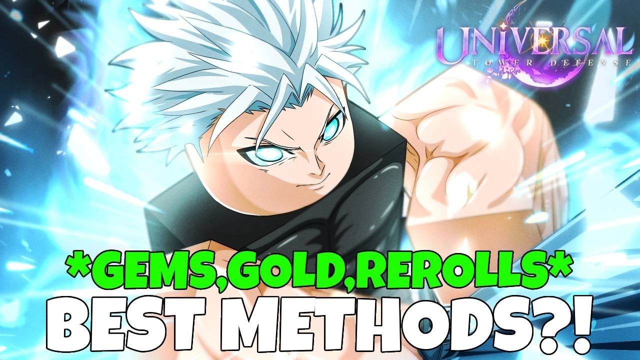 The Best Methods To Get Gems, Rerolls, Relics And More In Universal Tower Defense - YouTube