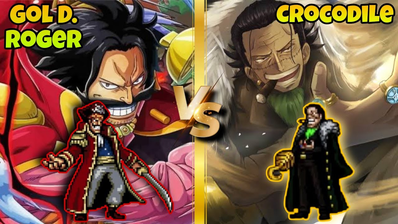 Jump Force MUGEN - Gol D. Roger vs Crocodile - YouTube