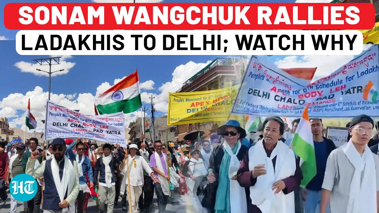Ladakh: Sonam Wangchuk’s Four Demands From Modi Govt As He Leads ‘Leh ...