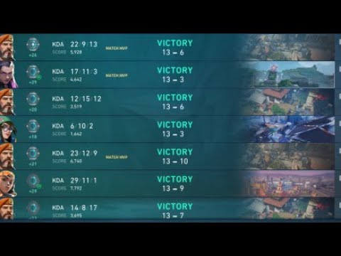 11 WIN STREAK IN VALORANT - LIVE GAMEPLAY - YouTube